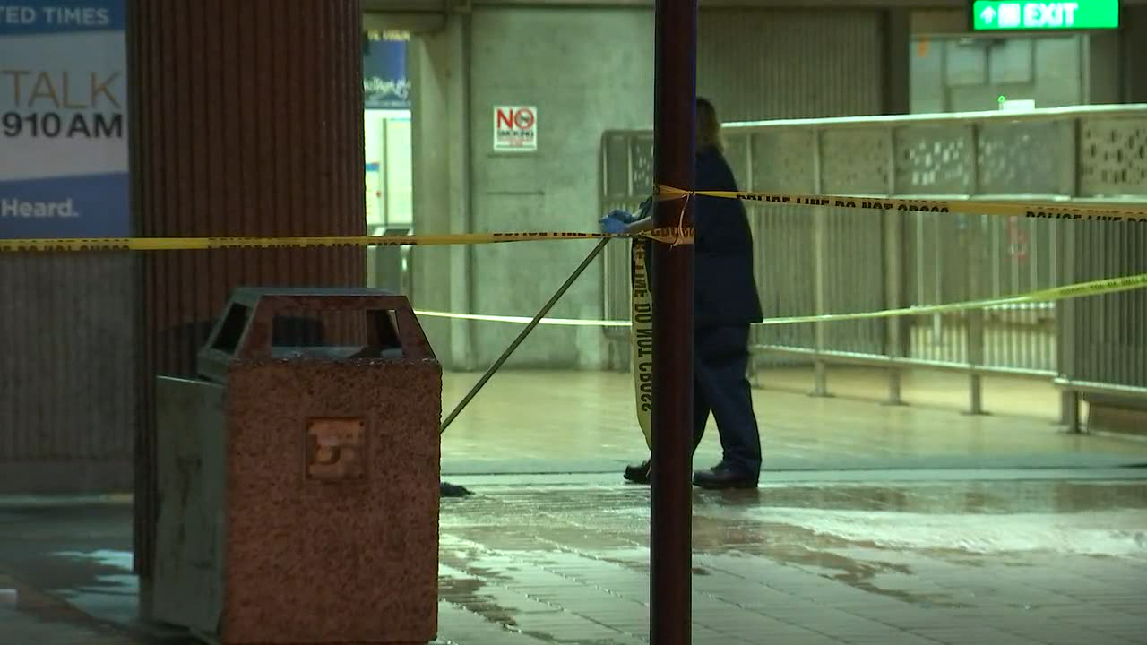 Bloody man restrained by BART police, Ashby Station temporarily closed