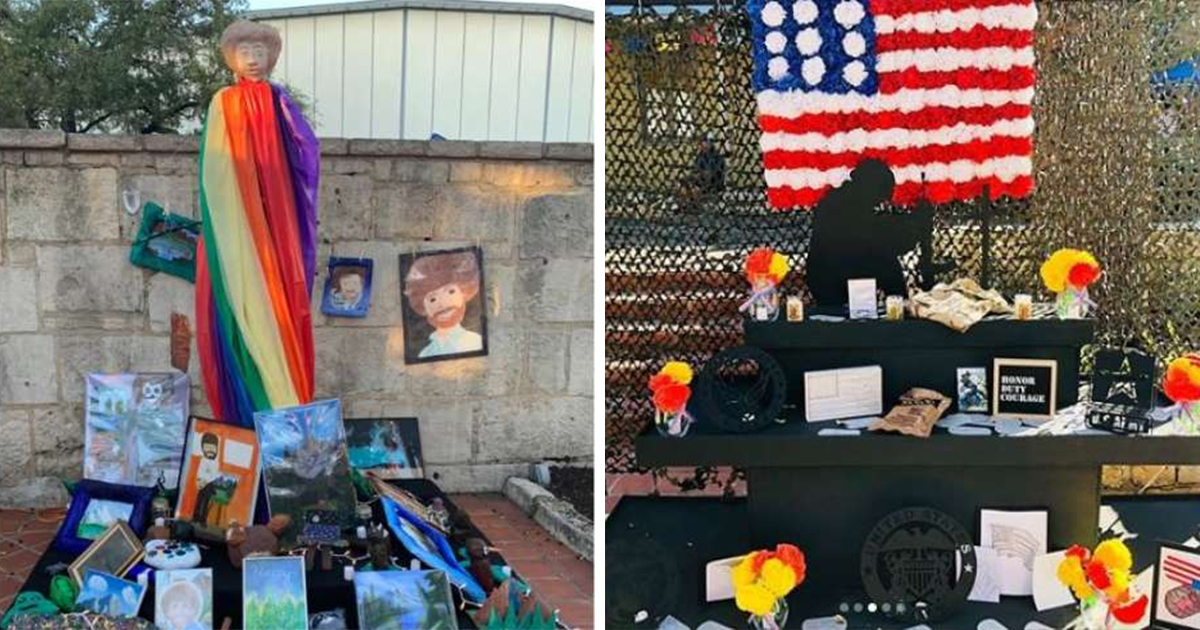 Unique Dia de los Muertos altars honor human trafficking victims, Bob ...