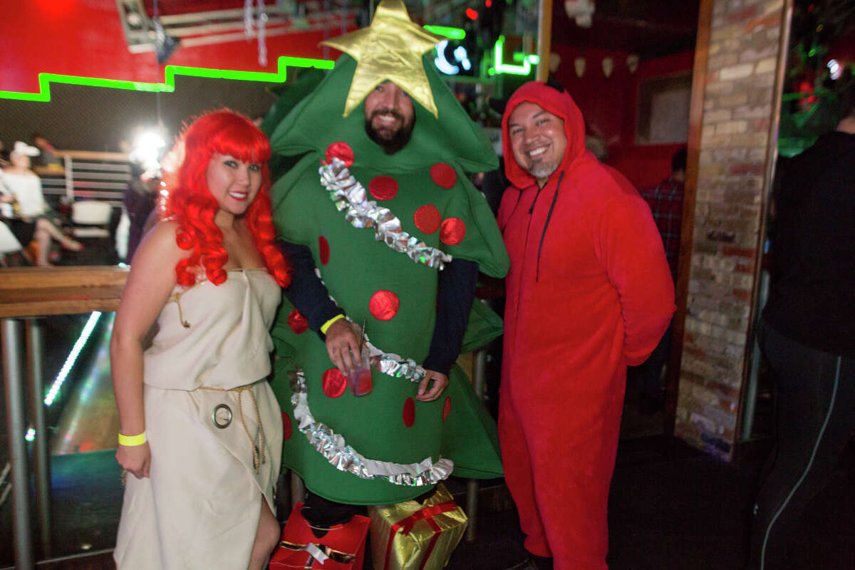 Photos: S.A. Halloween party-goers take over downtown nightclub