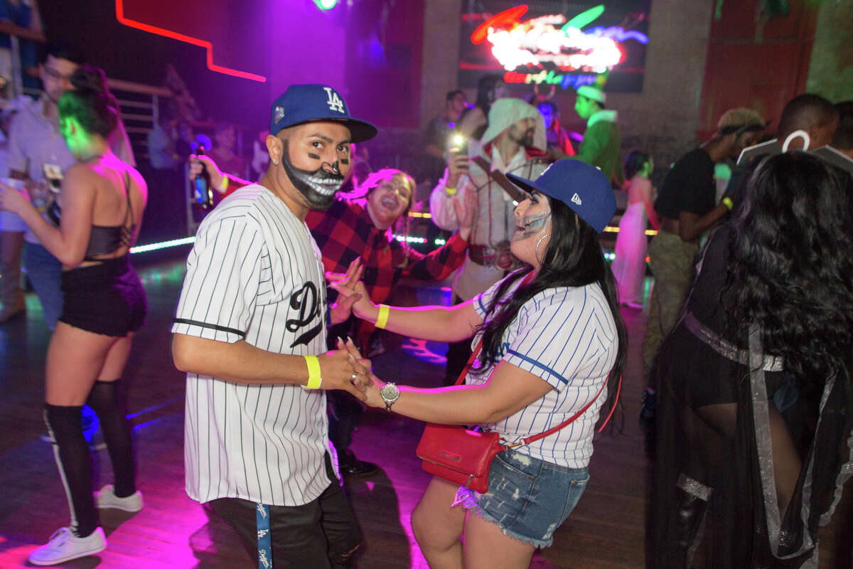 Photos: S.A. Halloween party-goers take over downtown nightclub