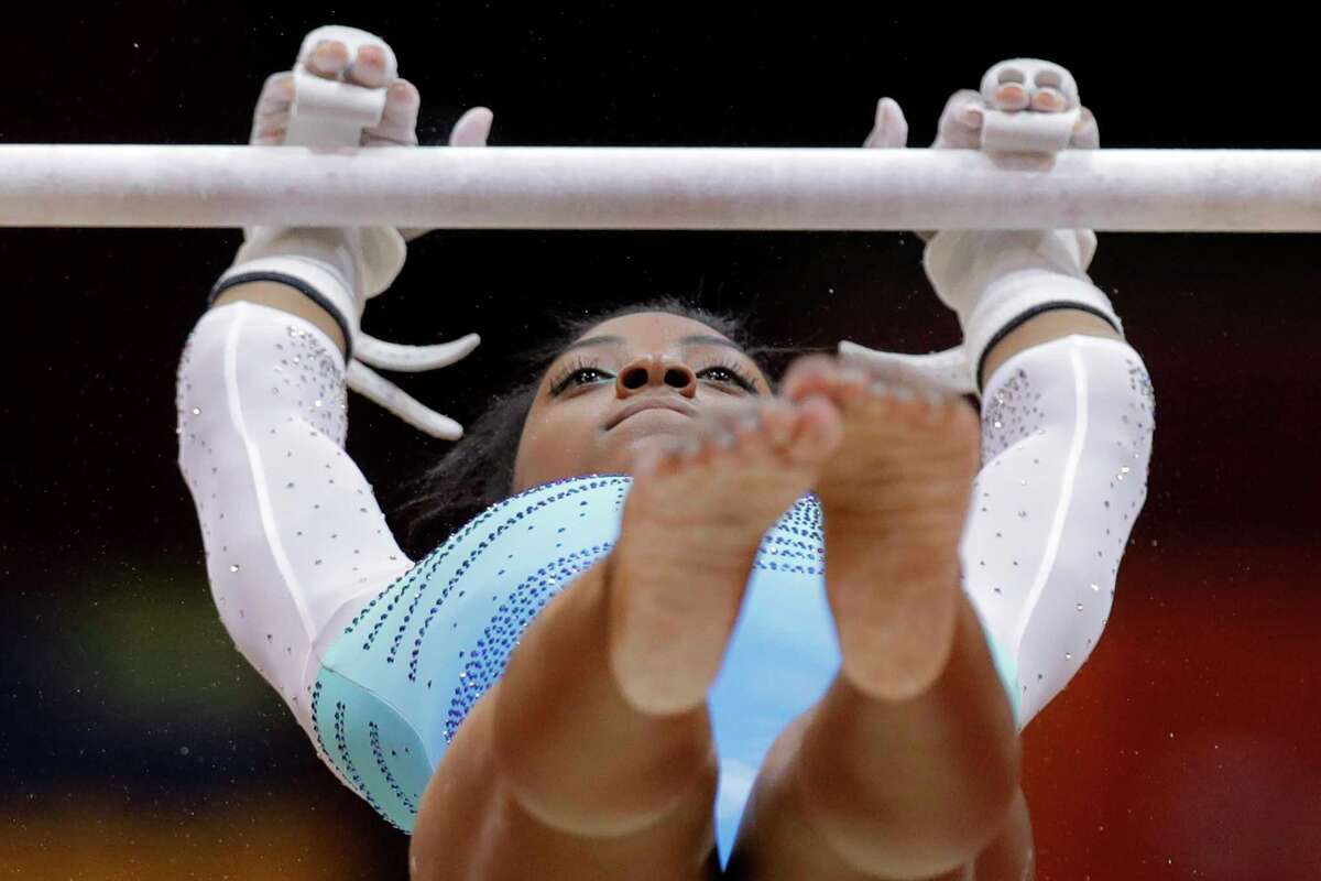 Simone Biles wins record fourth all-around title at world championships