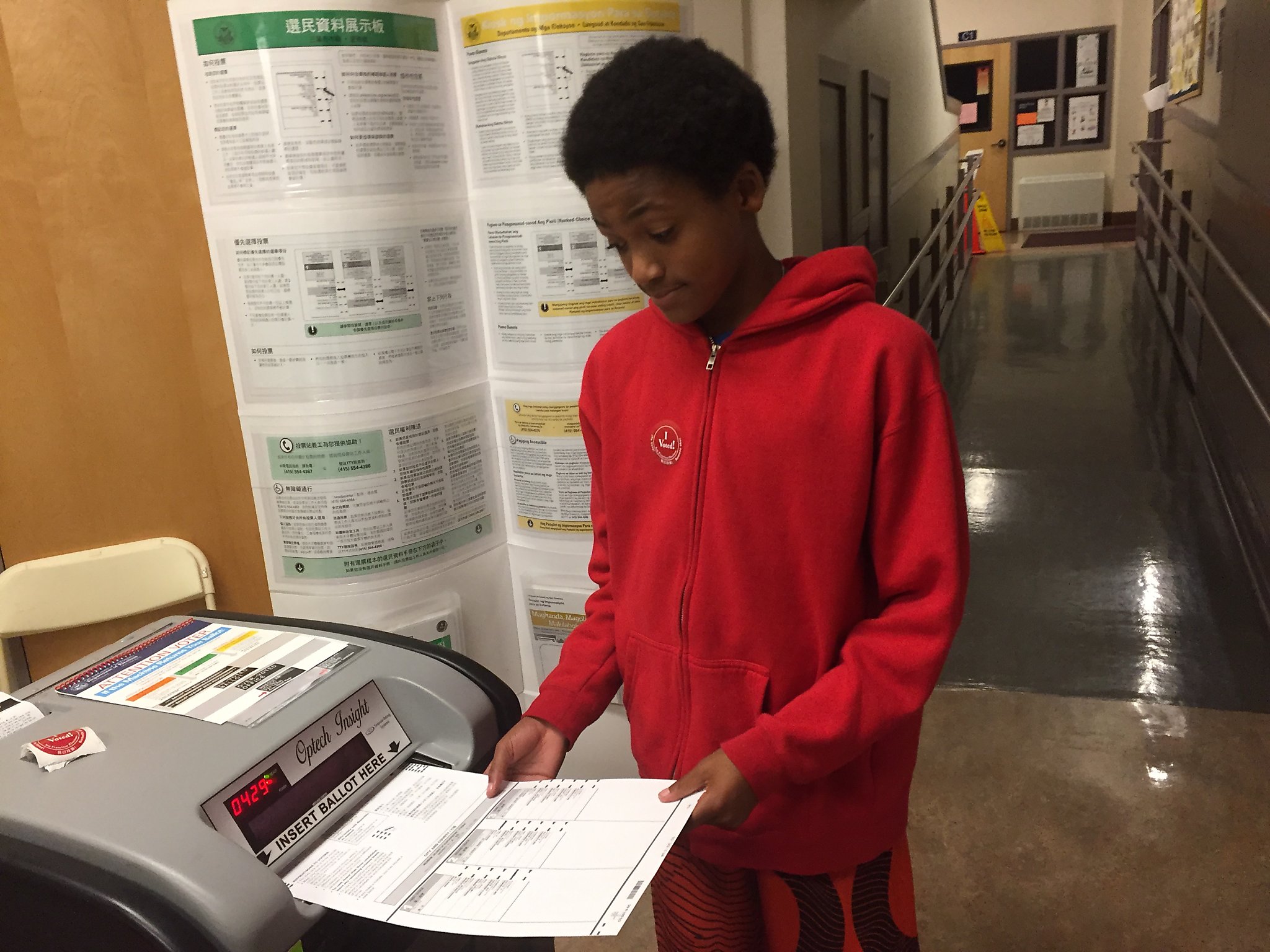 You can still be nice to the guy whose vote canceled out yours