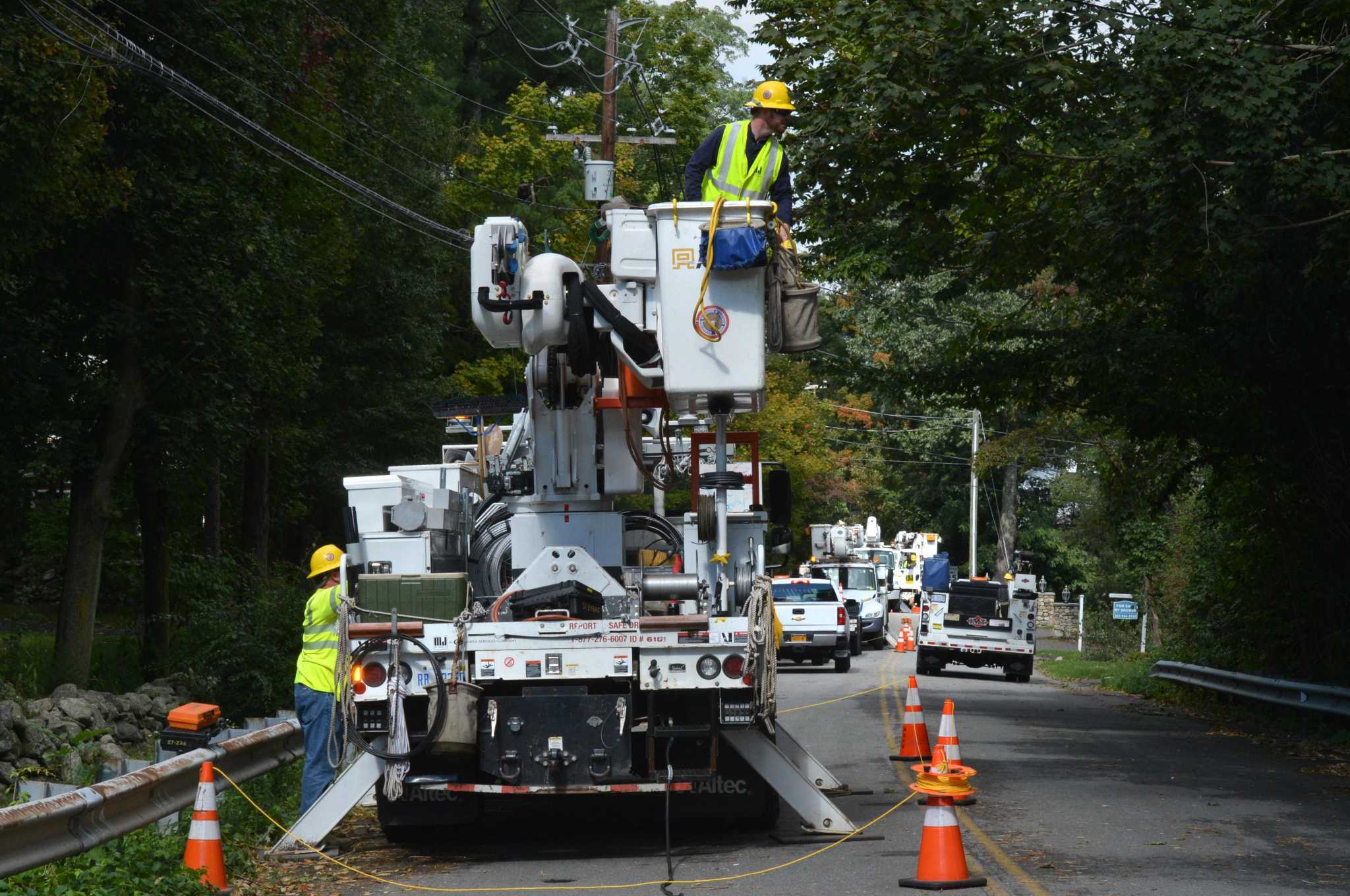 Only a few power outages remain after rain and wind