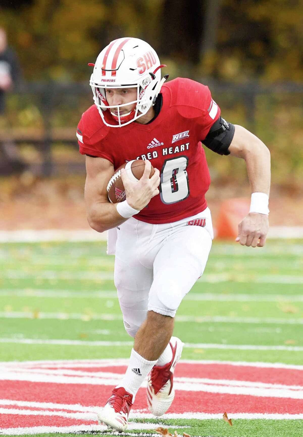 Sacred Heart football dominates Robert Morris