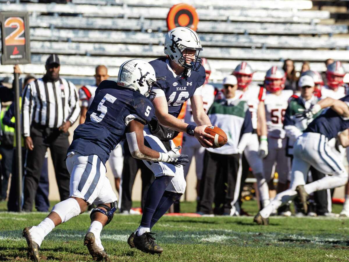 Yale freshman QB Griffin O’Connor has stellar debut in rout of Brown