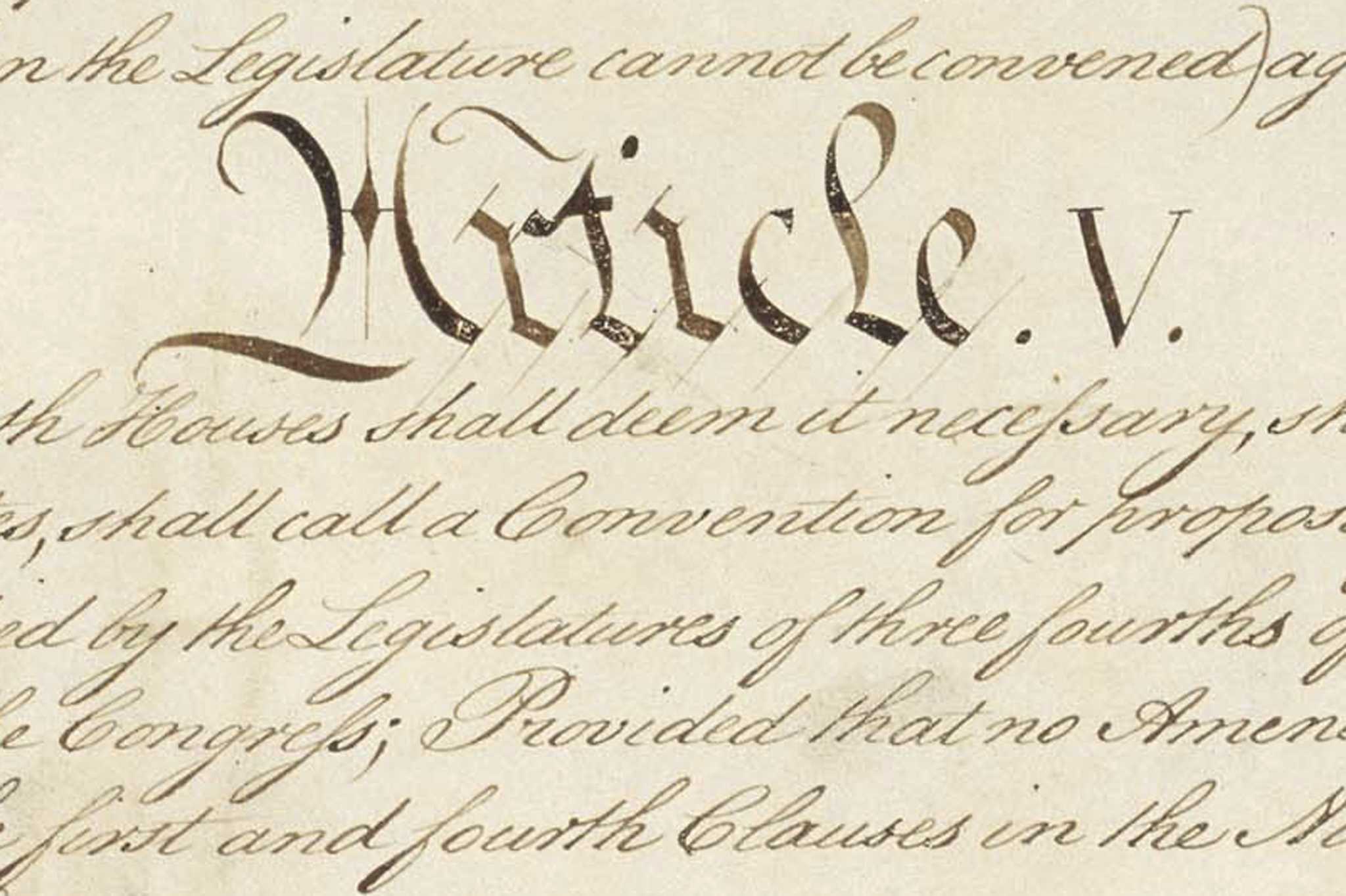 Letter: Constitution preserved social hierarchy of the time