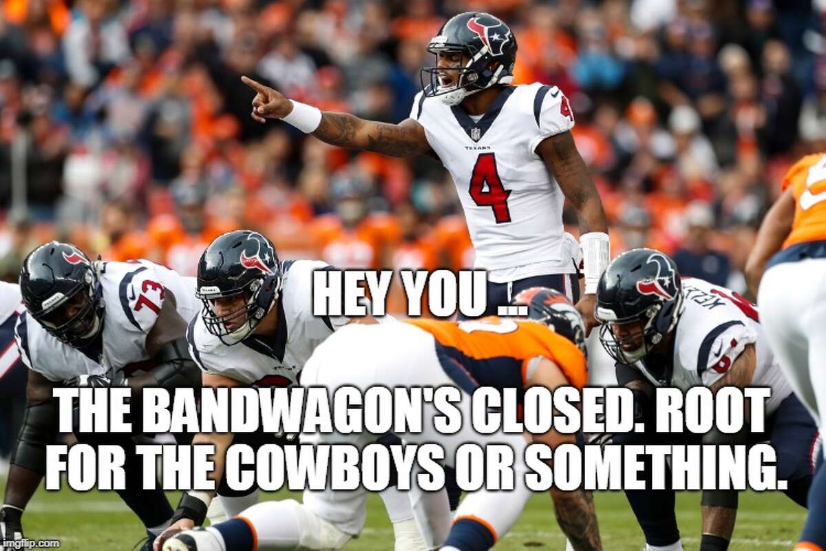 Memes celebrate Texans' sixth straight win