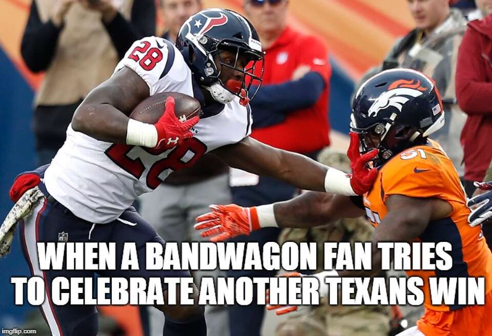 Memes celebrate Texans' sixth straight win
