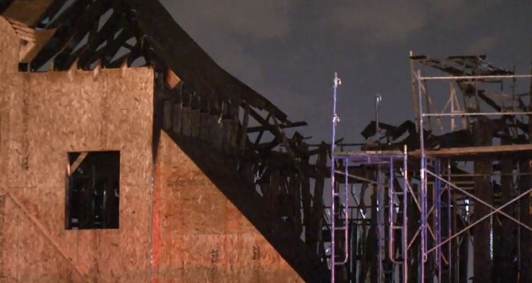 Fire damages three homes under construction in Spring Branch