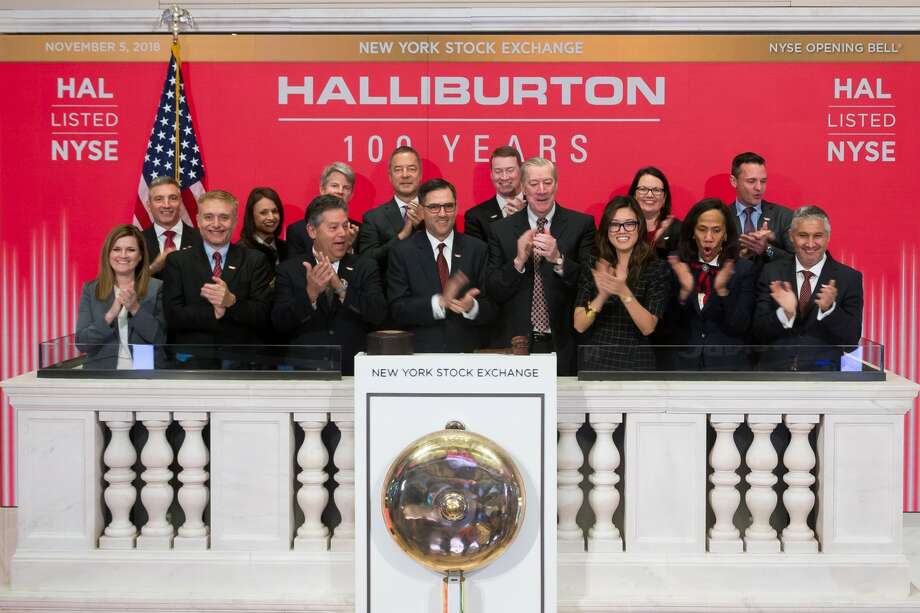 Halliburton rings NYSE opening bell to celebrate 100 years - Houston ...