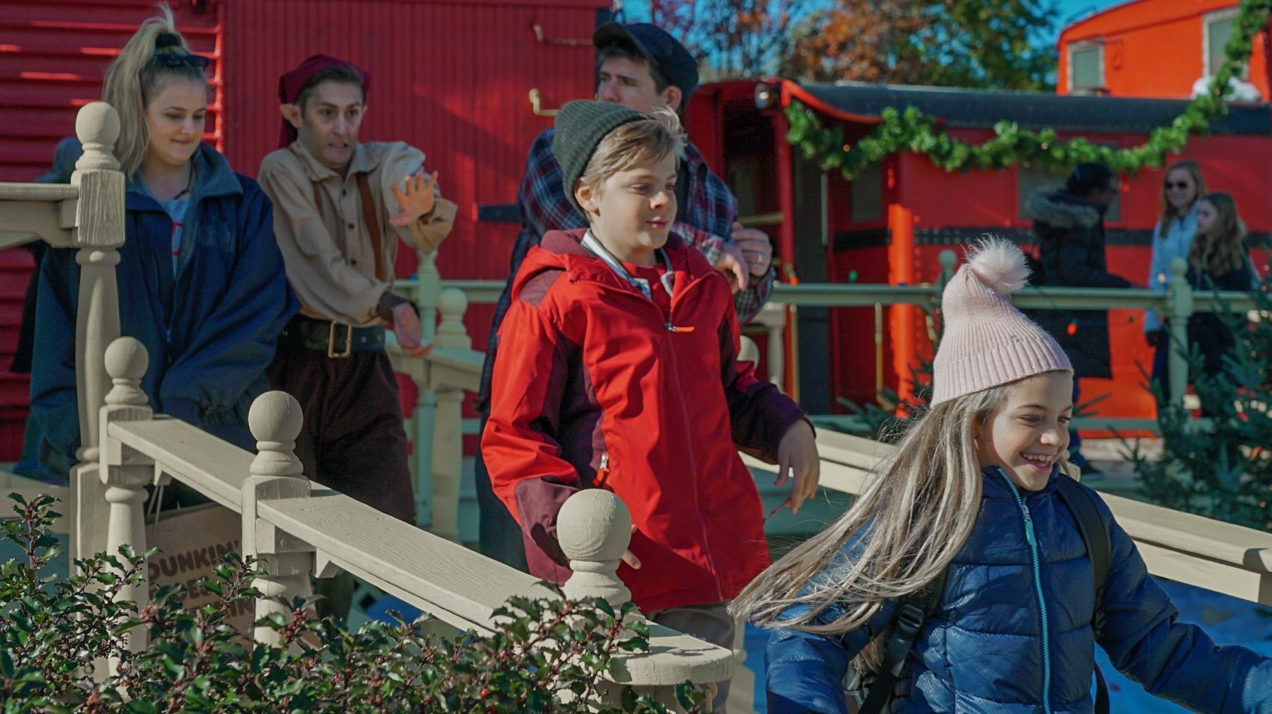 PHOTOS: Christmas film starring Barbara Eden shooting in Cromwell