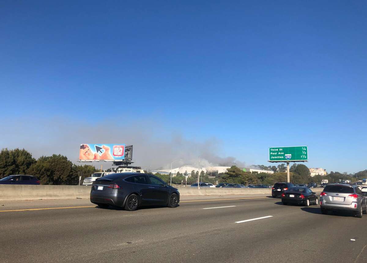 Fire at garbage facility sending smoke into southern parts of SF