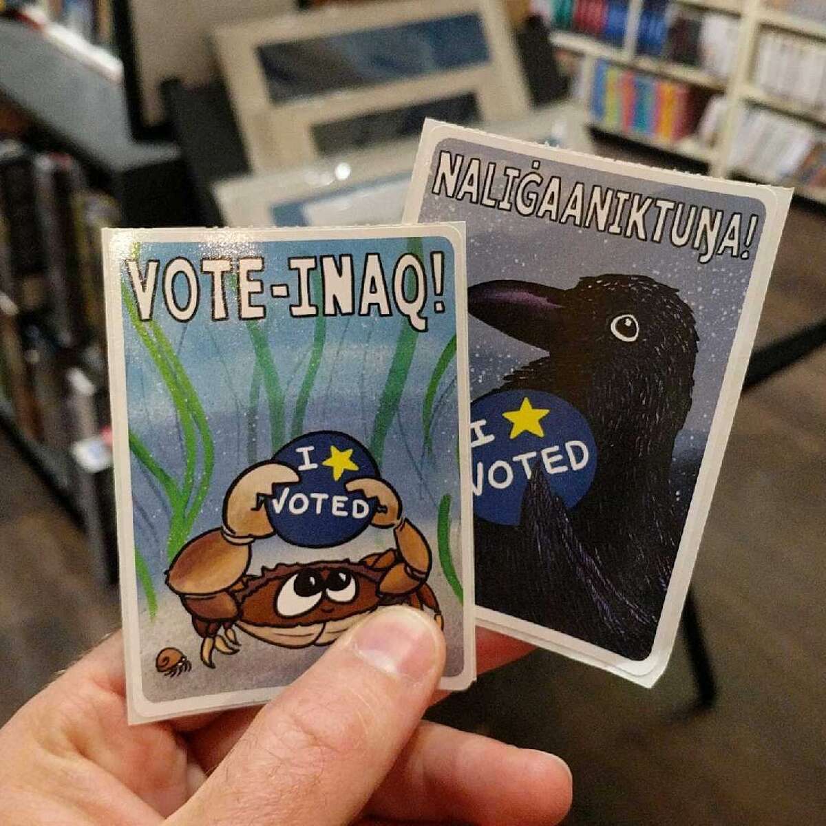 Alaska's 'I voted' stickers are way cooler than ours