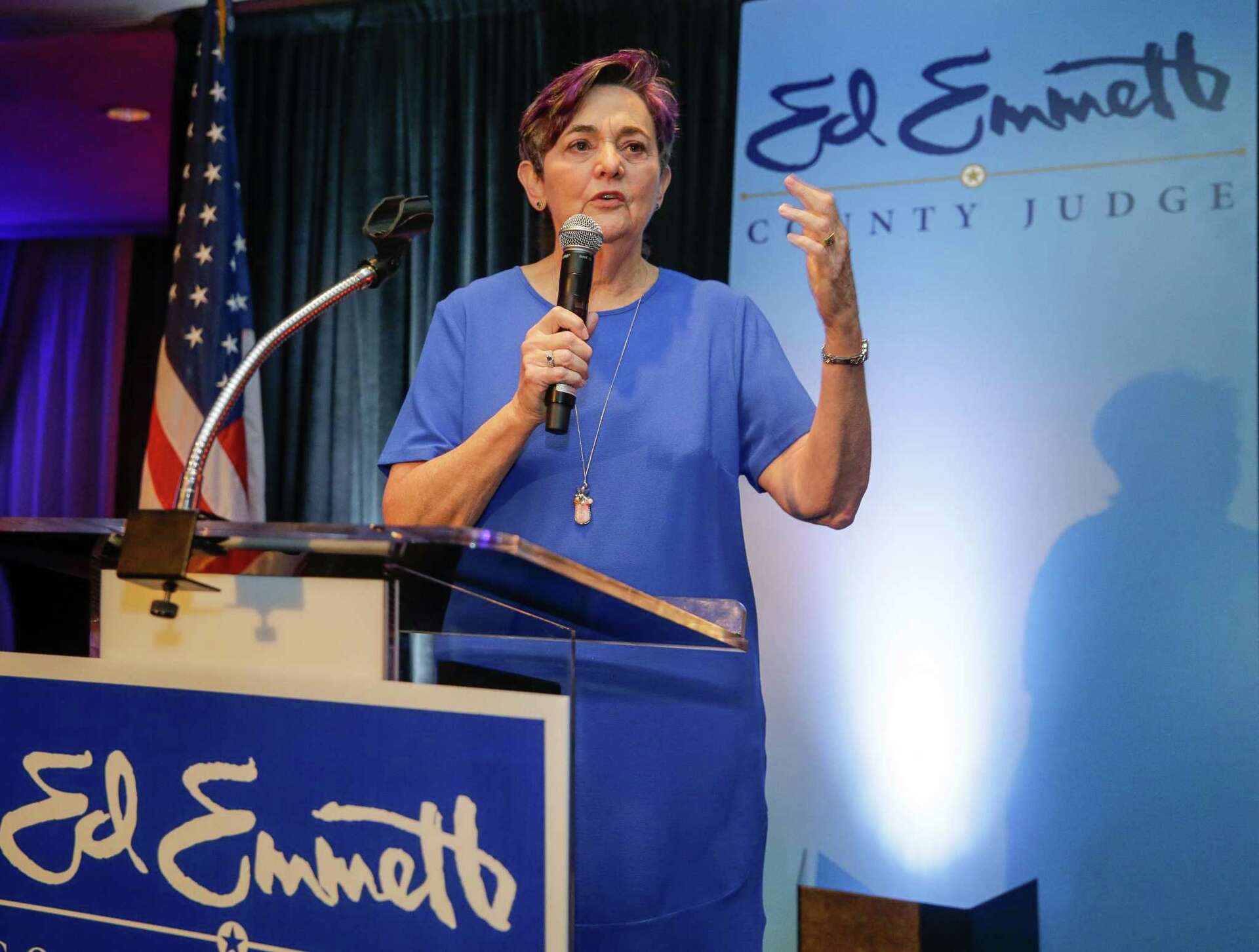 Emmett ousted as Democrats rout GOP in Harris County races