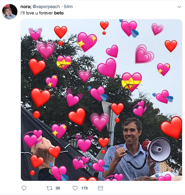 Beto-Cruz social media response