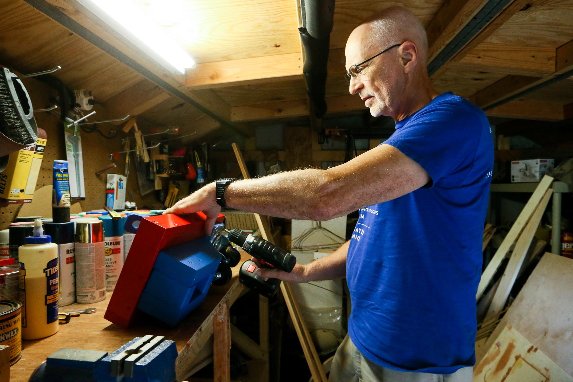 Volunteer’s handmade toys ‘are just a little piece of happy’