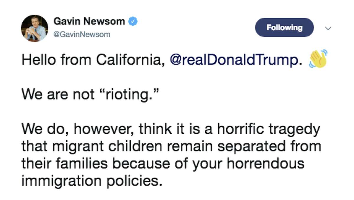 Gavin Newsom has a history of picking fights with Trump. What will they ...