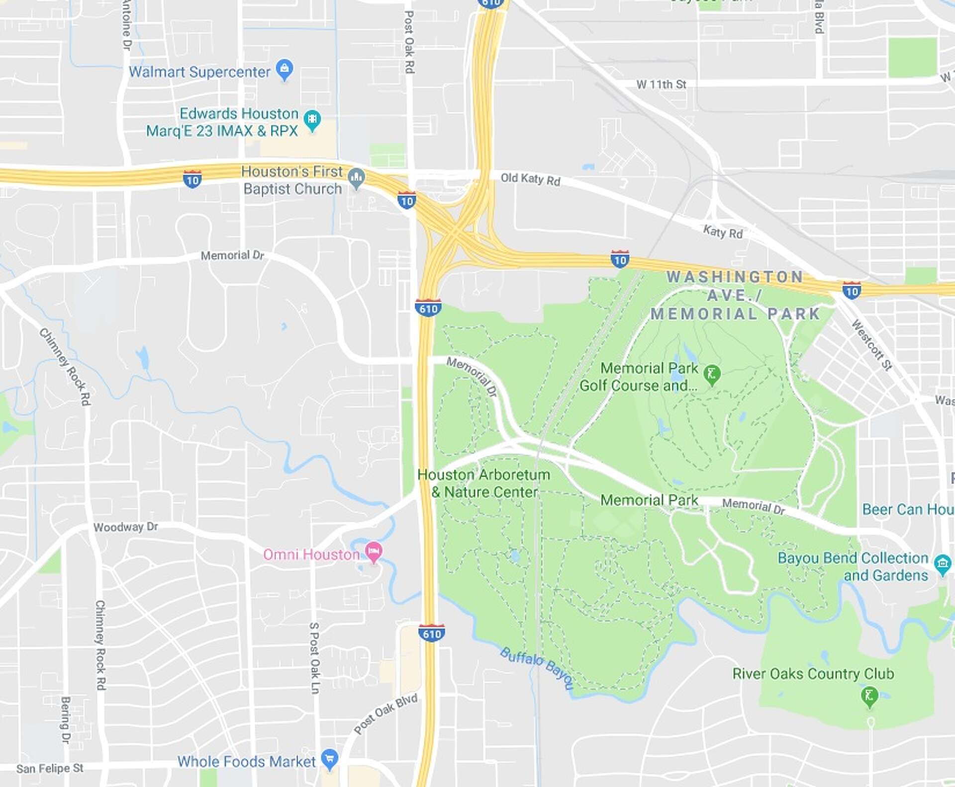 IH 610 southbound at Woodway to be closed Nov. 9 - 12