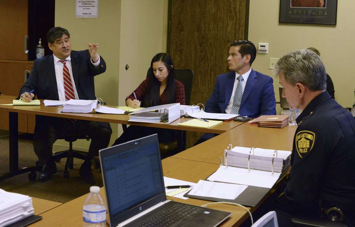 Fired SAPD officer denies he gave a feces sandwich to a homeless person