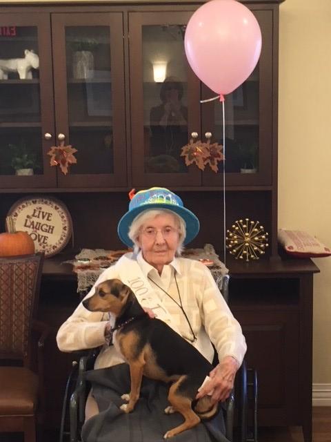 100th birthday celebrated at Atria Litchfield Hills