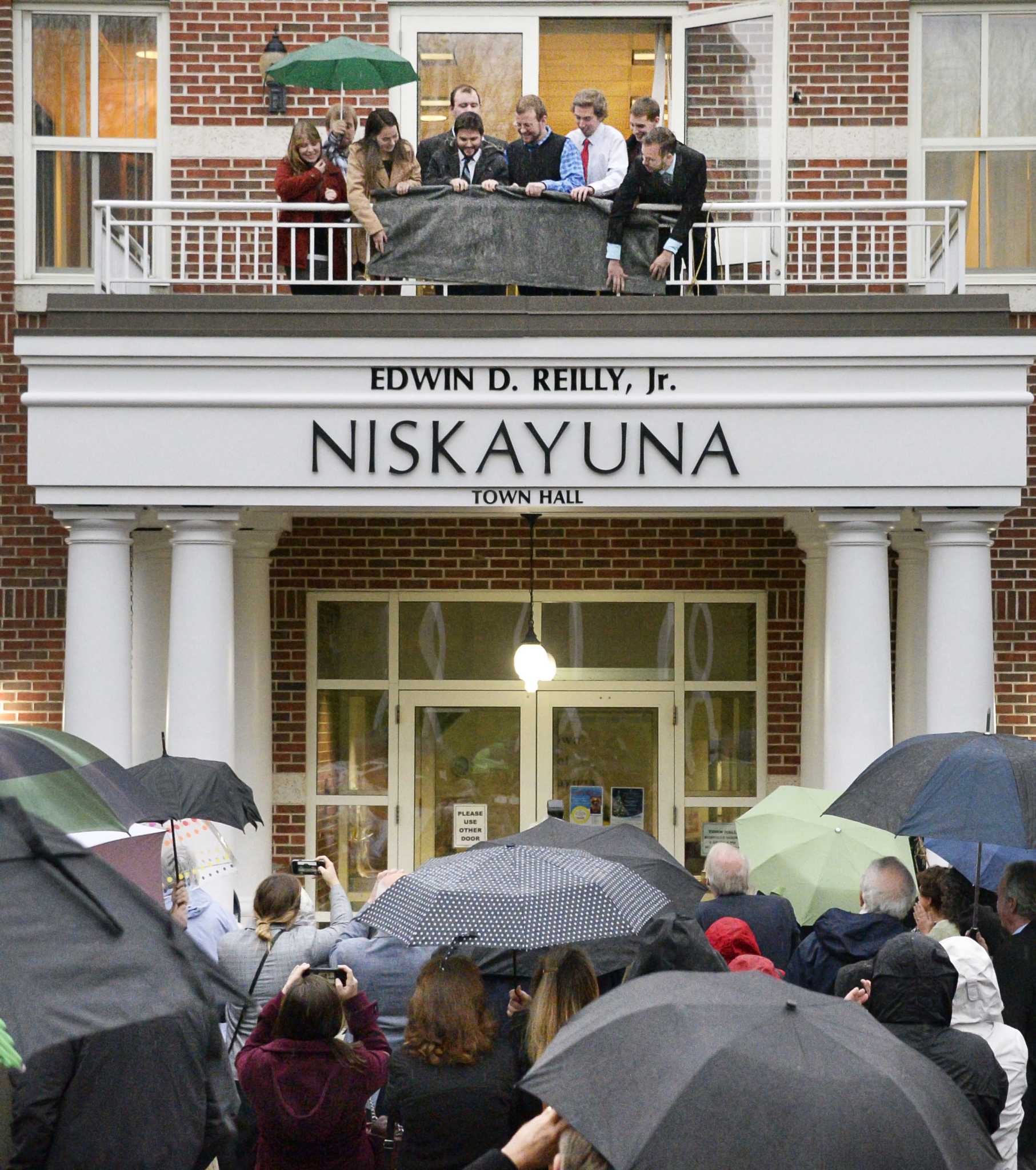Photos: Niskayuna Town Hall renaming