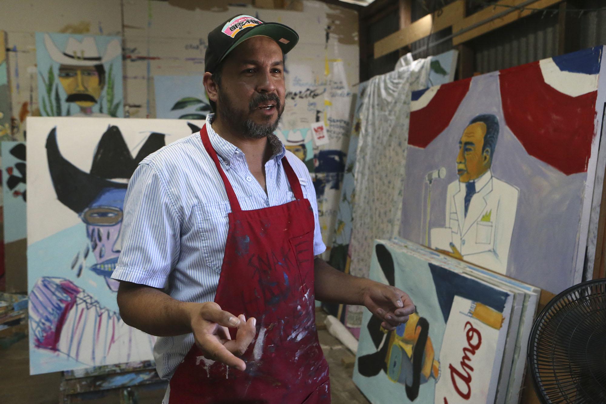 San Antonio artist files suit against Texas Democratic Party