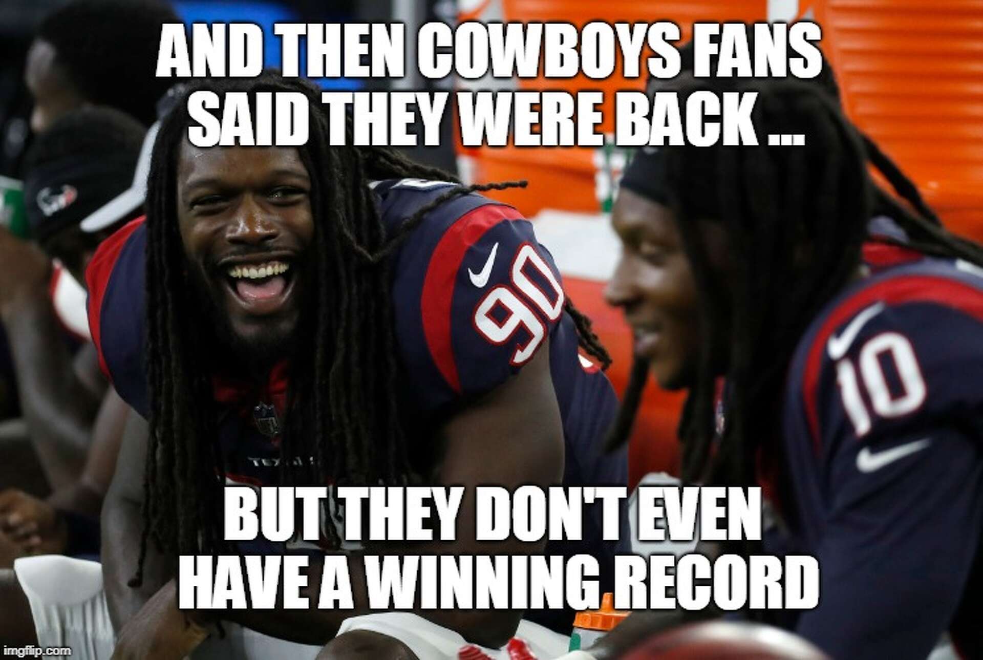Cowboys', Titans' upsets source of hilarious NFL memes