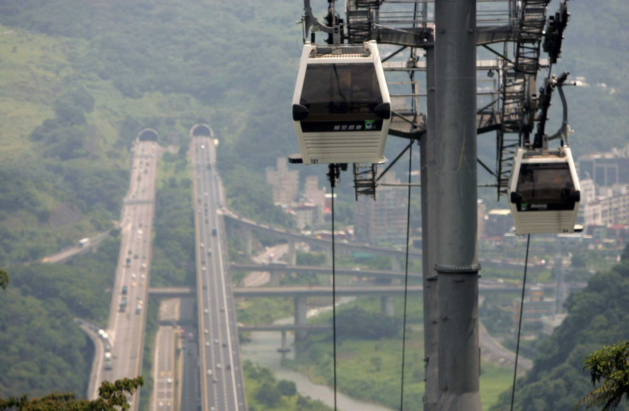 Getting There: Aerial cableways offer lift from traffic