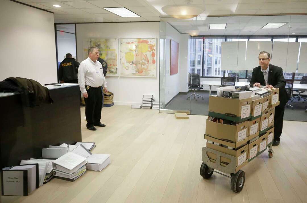 Investigators search office of ex-Harris County GOP chairman Jared Woodfill