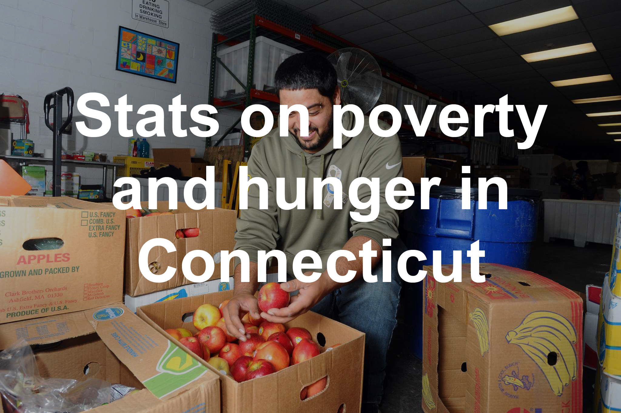 Stats: Hunger and poverty in Connecticut