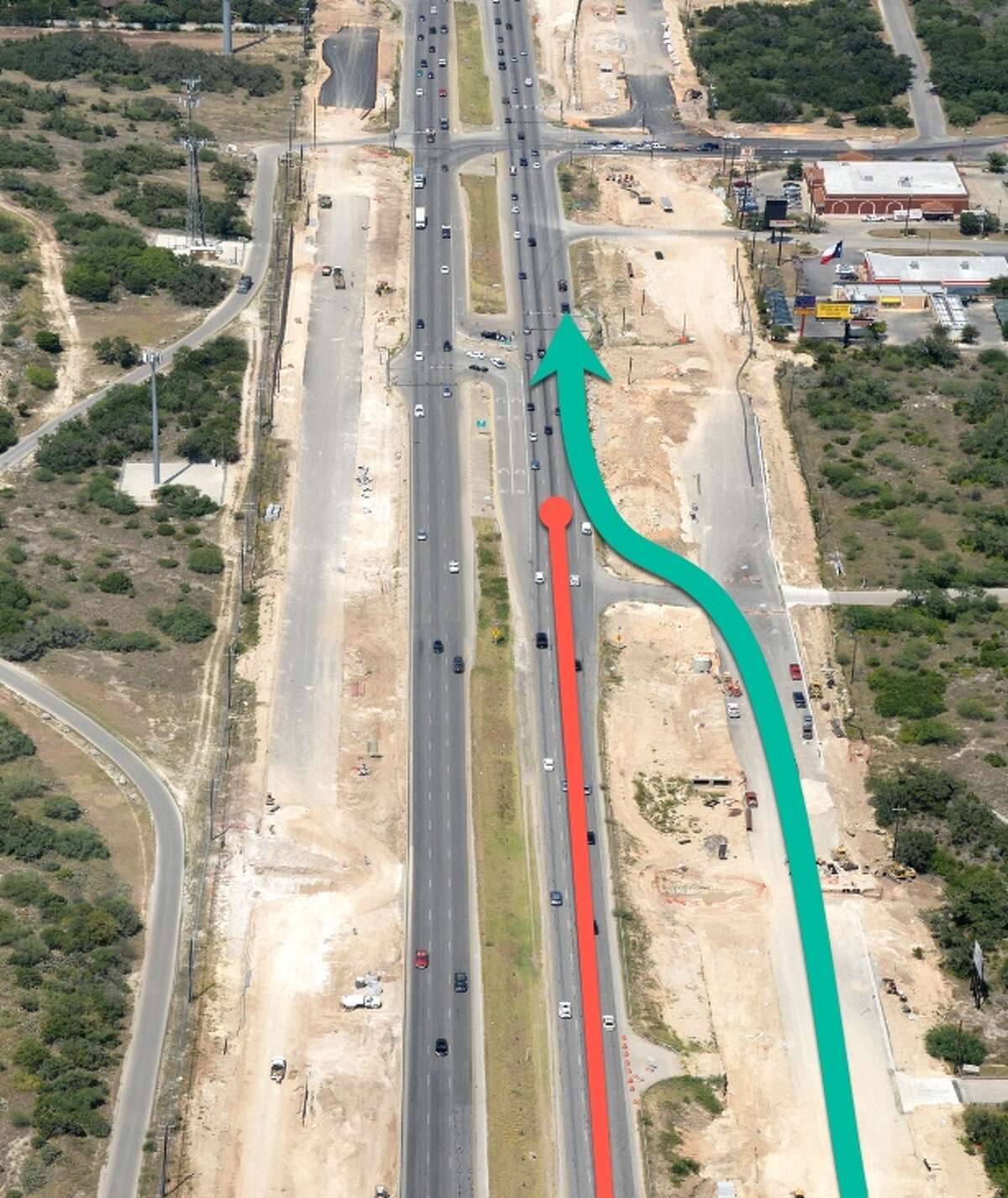 TXDOT to add lane to alleviate traffic on U.S. 281 during construction ...