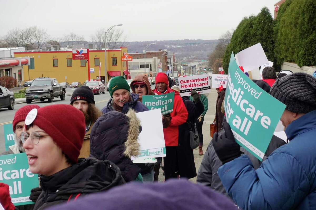 Photos: Protests over health care