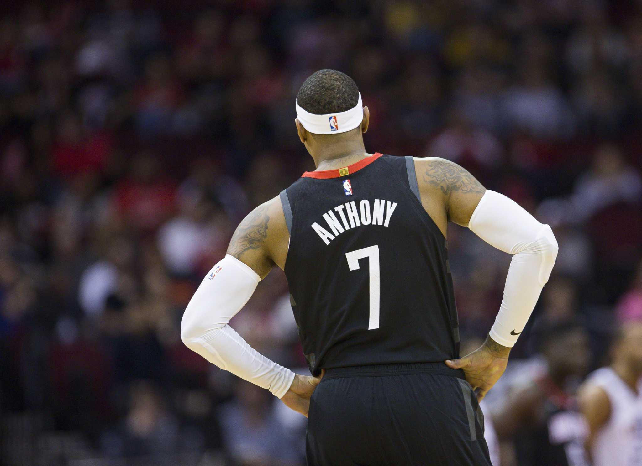 Rockets mailbag: Why is Melo still on the roster?