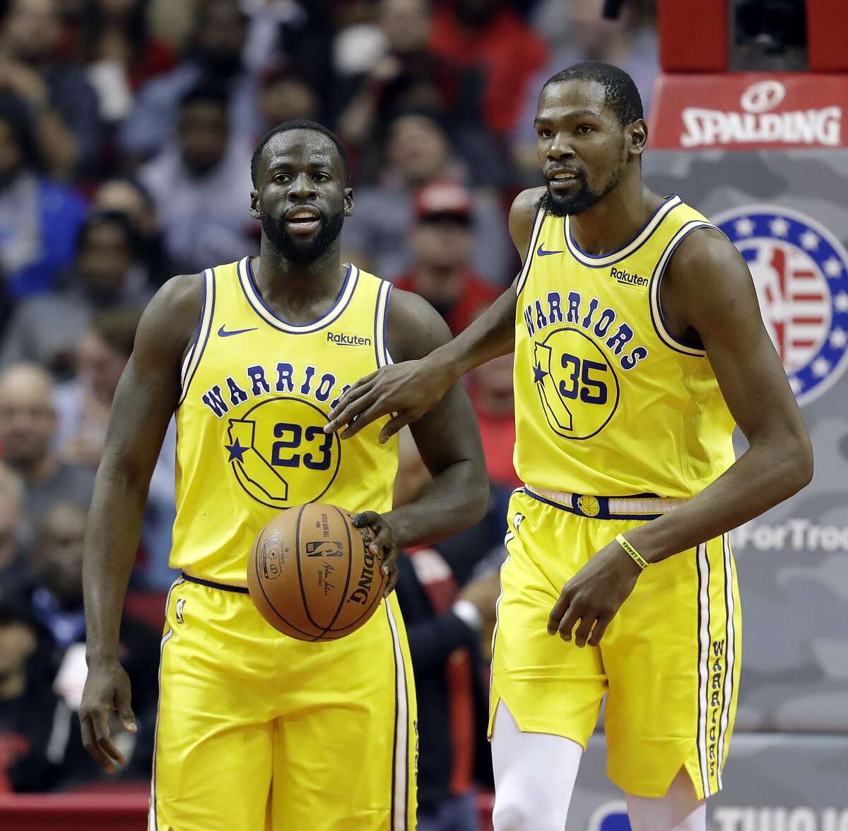 Warriors get routed by Rockets as issues between Durant and Green linger