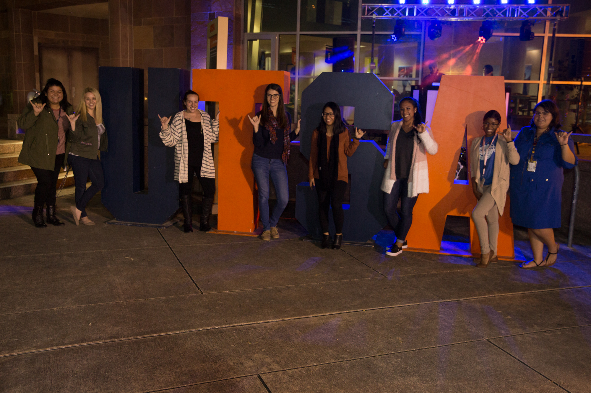 Photos: UTSA spreads holiday cheer at Light Up the Plaza