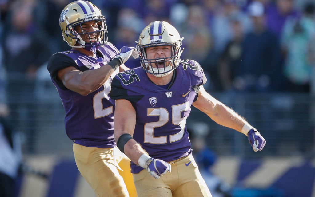 For the Huskies, linebacker Ben Burr-Kirven is a force of nature