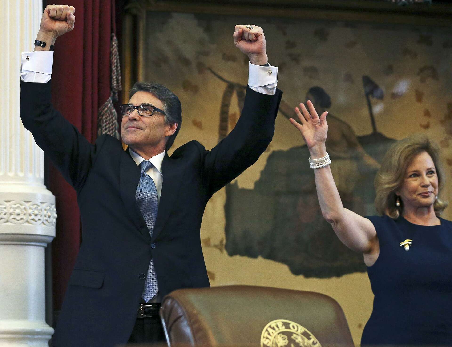 Energy Secretary Rick Perry flies wife around the world with Texas ...