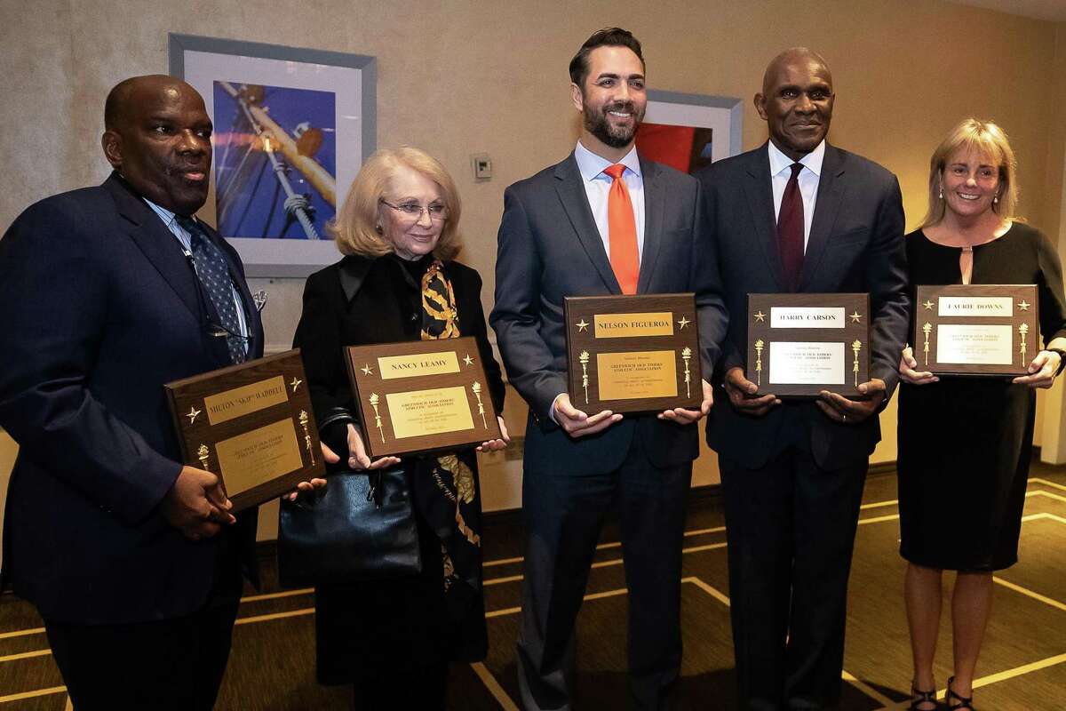 Local athletes honored at Greenwich Old Timers Awards Dinner