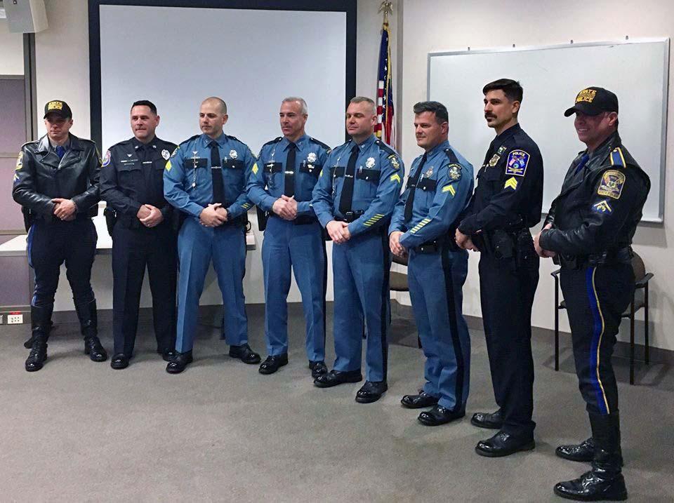 6 law enforcement officers graduated from motorcycle training