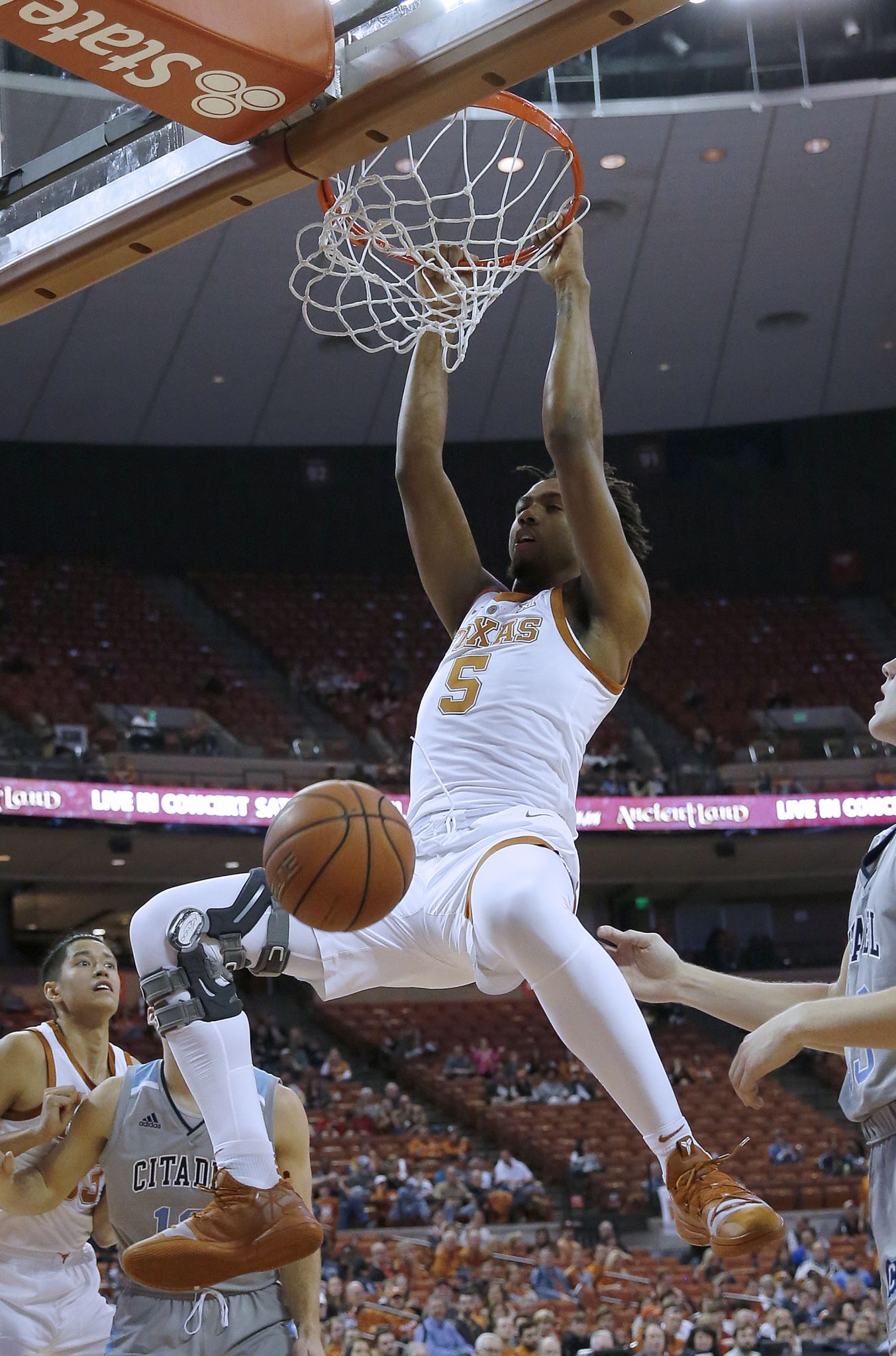Texas coach Shaka Smart wants sophomore forward Royce Hamm to seize the ...