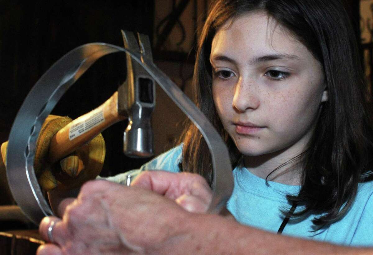 In photos: Learning how to tinsmith
