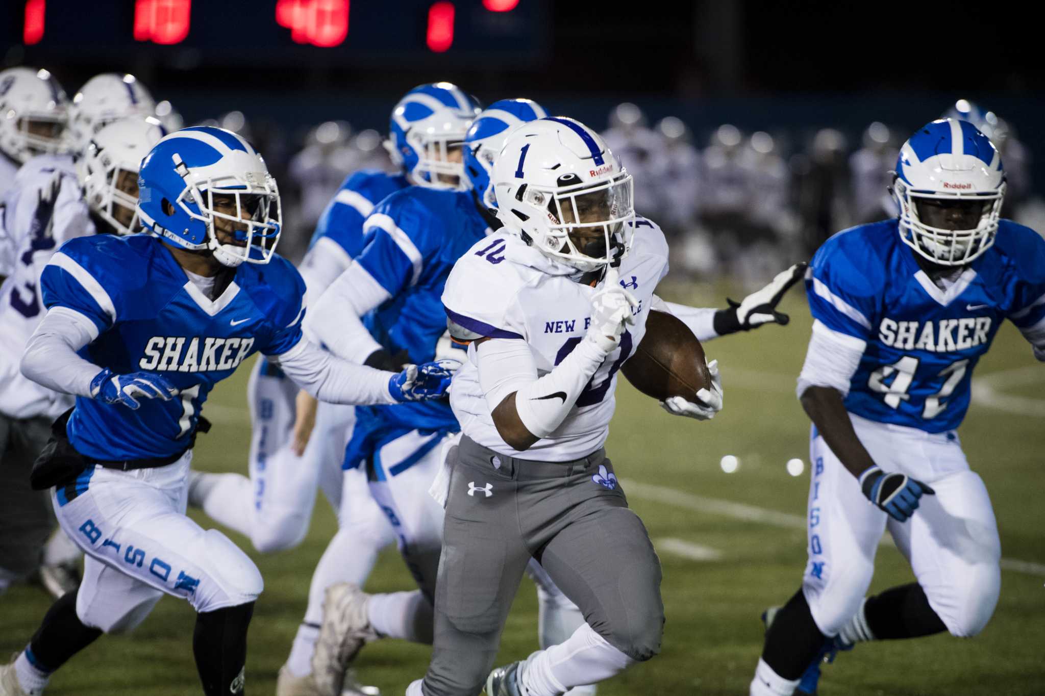 Shaker football falls short in state semifinal