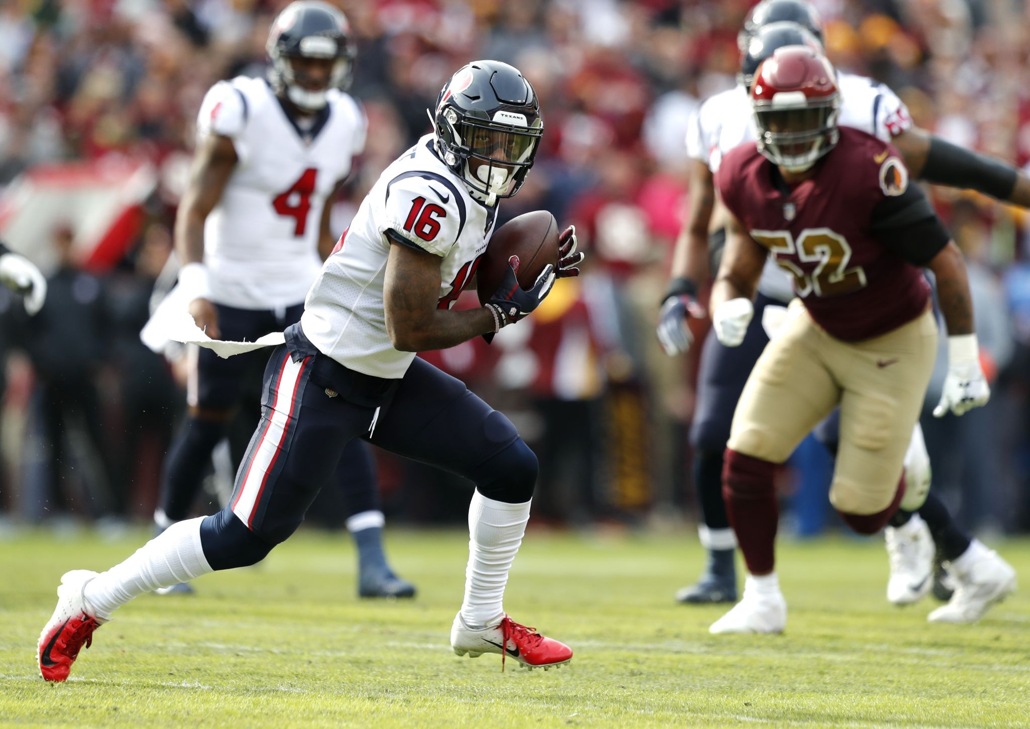 Texans rookie Keke Coutee upgraded to full participation