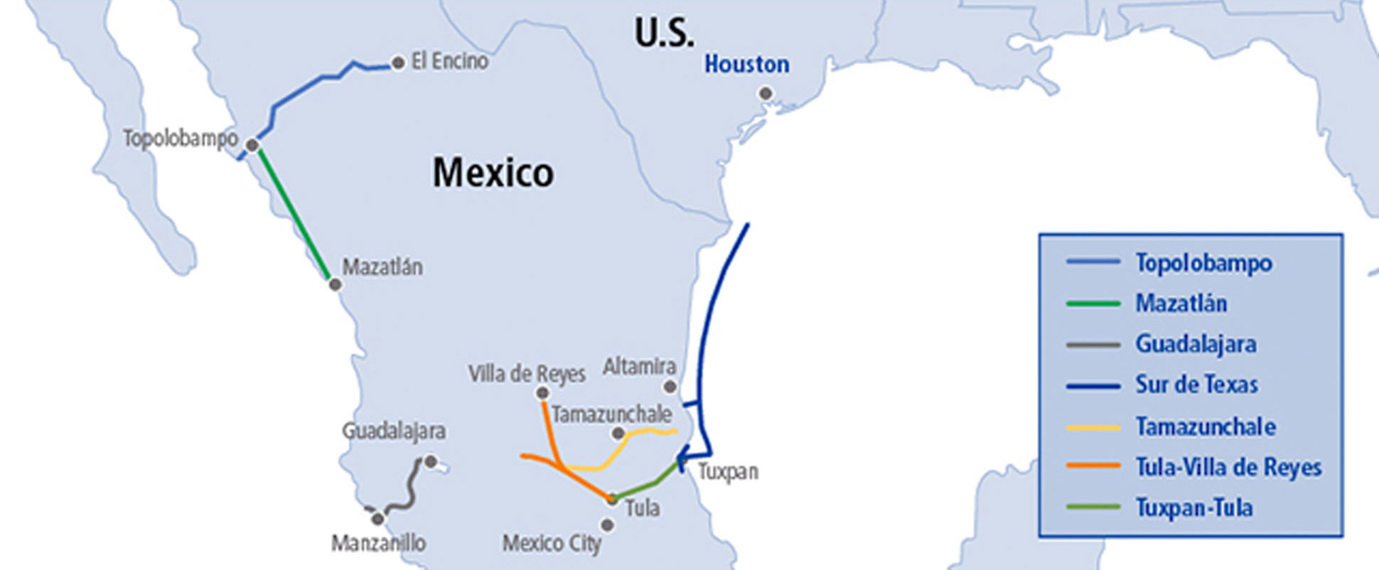 TransCanada halts work on two pipeline projects in Central Mexico