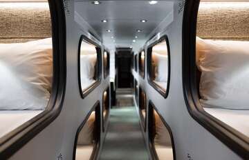 Riding on Cabin, the sleepover bus from S.F. to L.A.