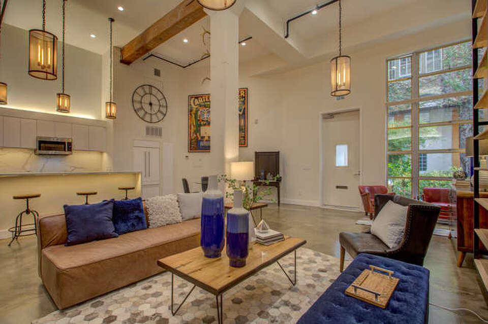 A modern loft in SF's historic Clock Tower asks $2.193M