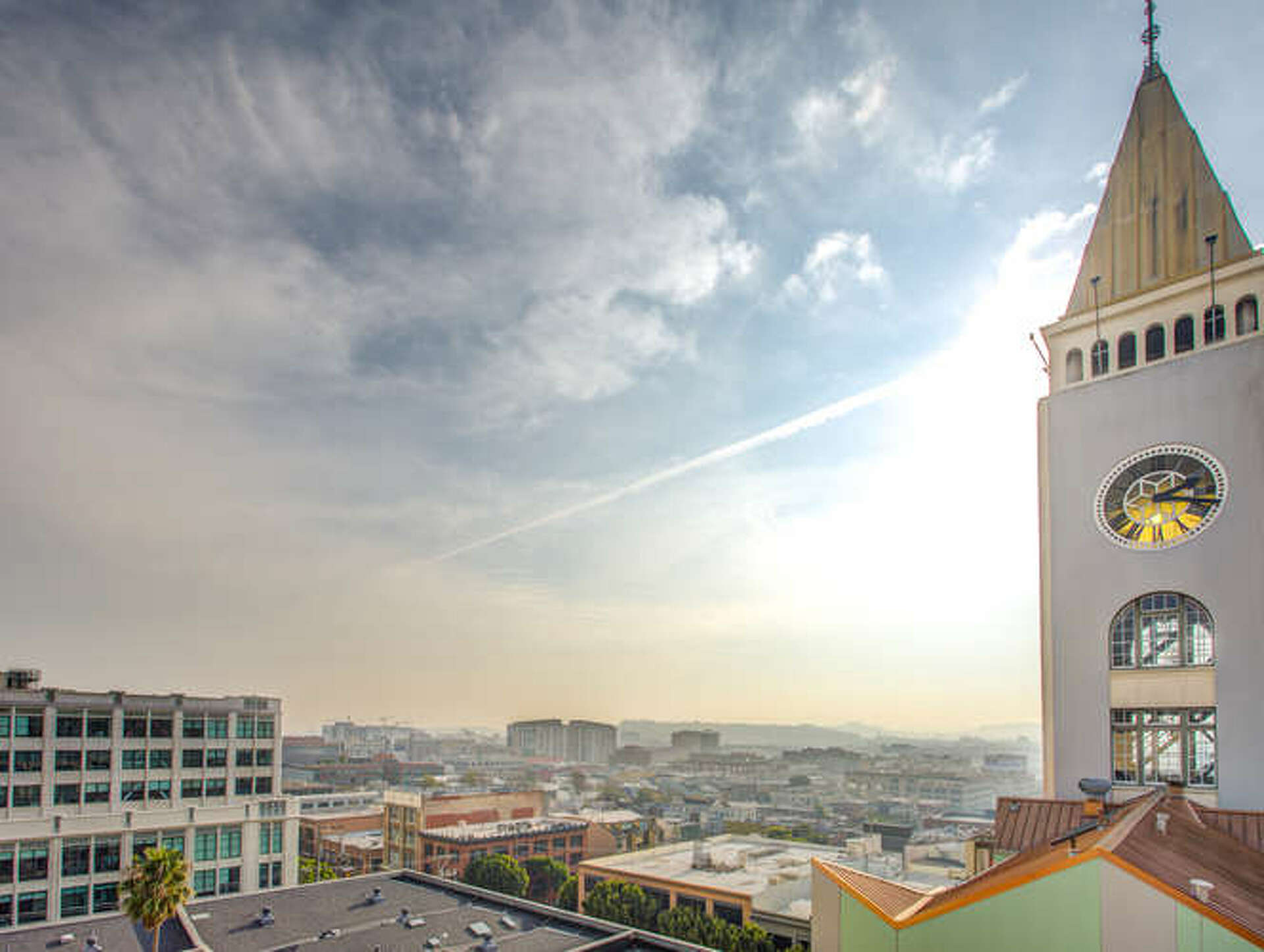 A modern loft in SF's historic Clock Tower asks $2.193M