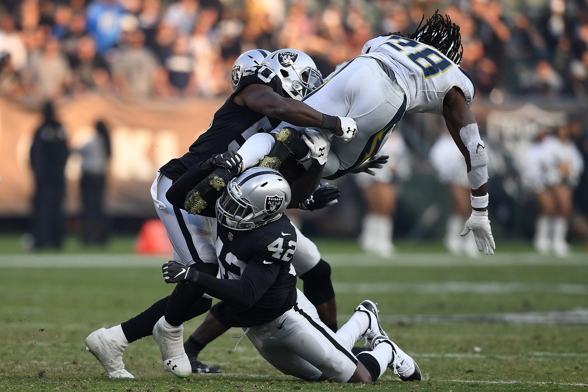 Raiders safety Karl Joseph still playing with ‘chip on my shoulder’