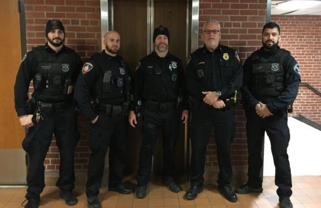 Stamford cops grow beards and raise funds for cancer patients