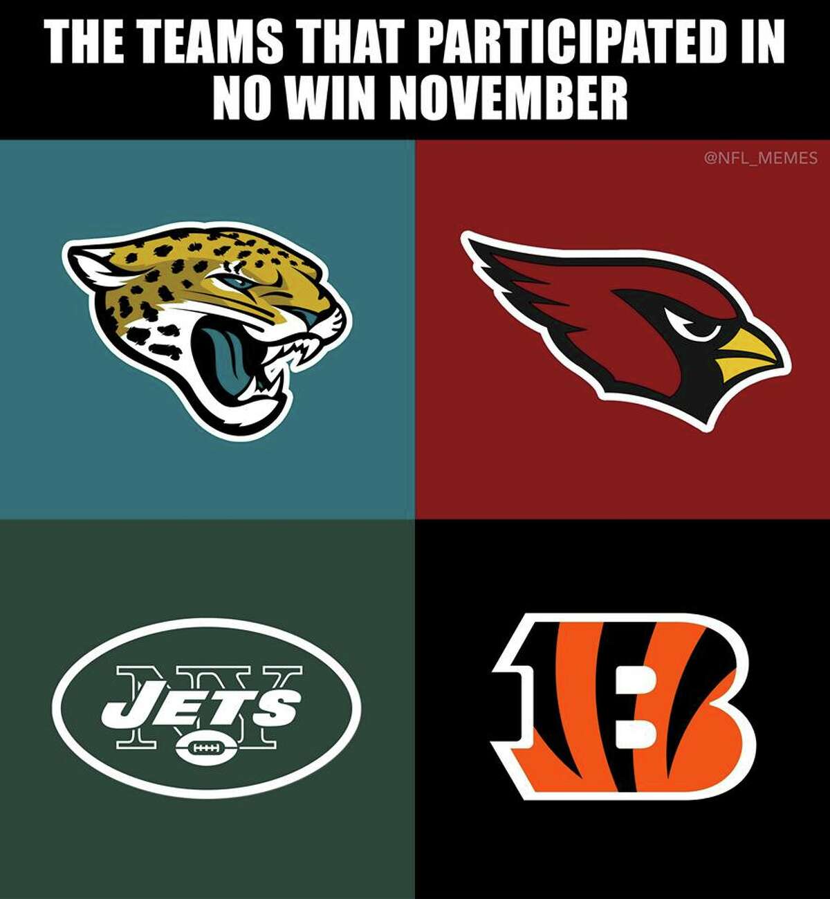 Lackluster NFL Sunday still gives us funny memes